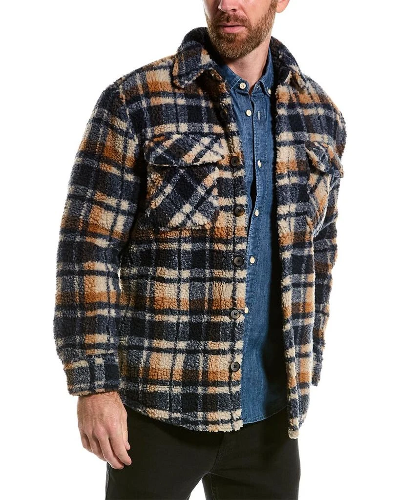 Point Zero Point Zero Teddy Fleece Overshirt - Outdoor - Free Shipping ...