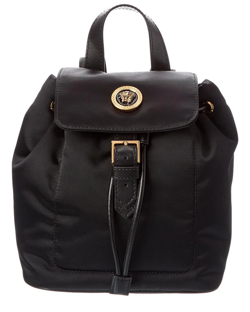 Versace Nylon & Leather Backpack - Backpacks - Free Shipping - BeyondStyle