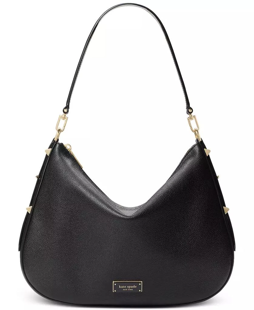Kate Spade Liv Large Pebbled Leather Hobo Bag - Shoulder Bags - Free ...