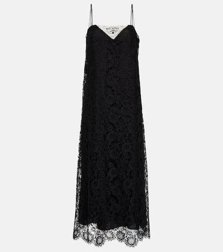 Prada Logo lace slip dress - Dresses & Skirts - Free Shipping - BeyondStyle
