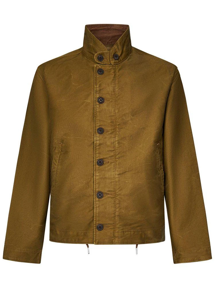 Ralph Lauren Ralph Lauren RRL Corduroy-Collar Deck Jacket - Jackets ...
