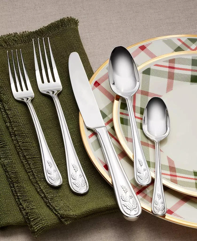 Lenox Holiday 2024 Edition 65 Pc. Flatware Set, Service for 12 with ...