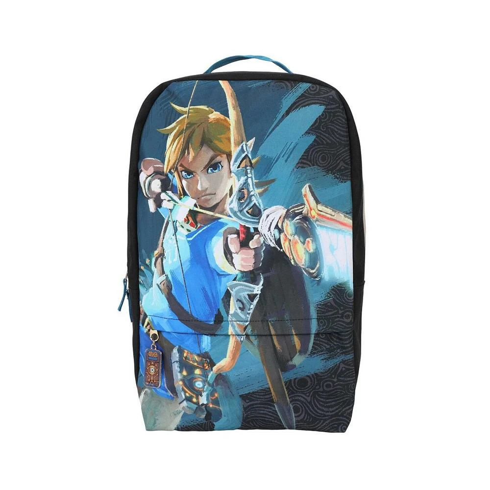 Bioworld Men's and Women's The Legend Of Zelda Breath of the Wild Sublimated Laptop Backpack ...