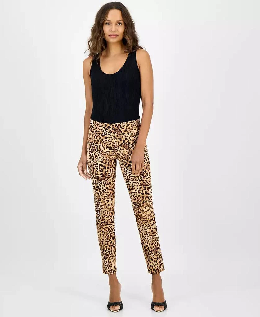 Petite Cheetah-Print Pants, Exclusively at Macy's – On Sale Now with Up ...