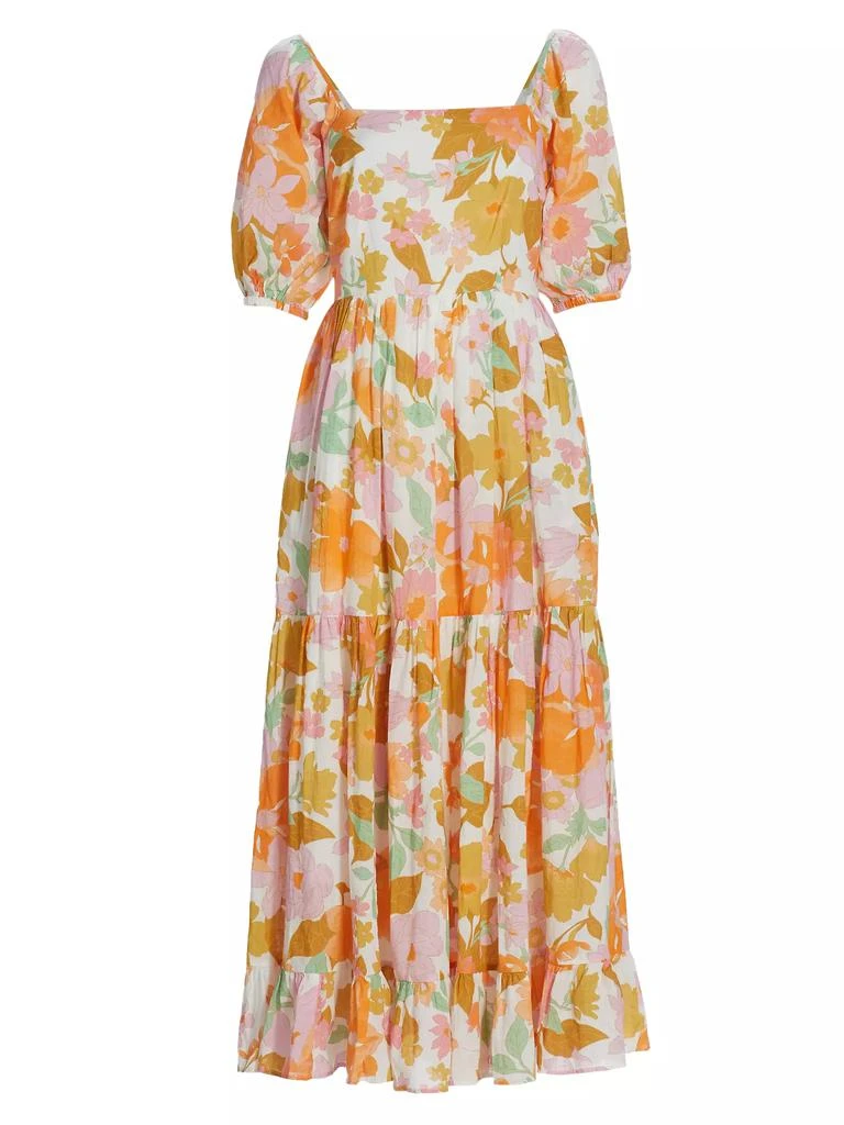 Mille Manon Floral Cotton Maxi Dress - Dresses & Skirts - Free Shipping ...