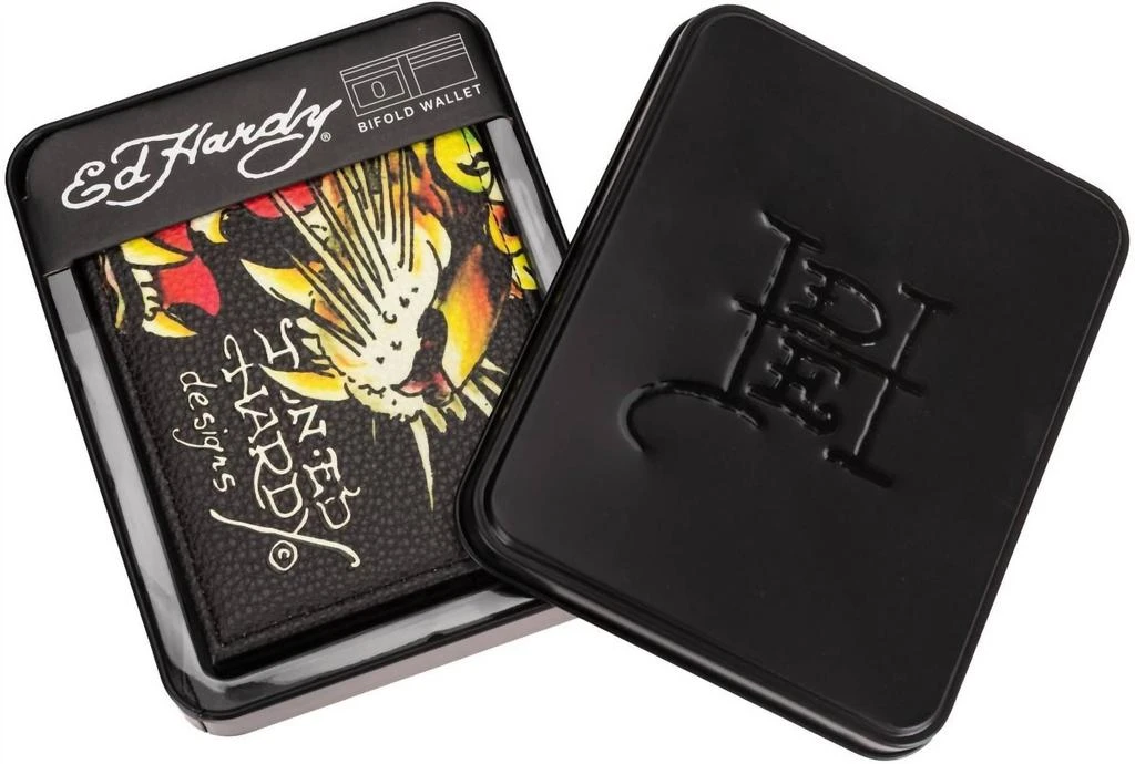 Ed Hardy Ed Hardy - Men's Tiger Bifold Wallet - Wallets - Save Extra 17 ...
