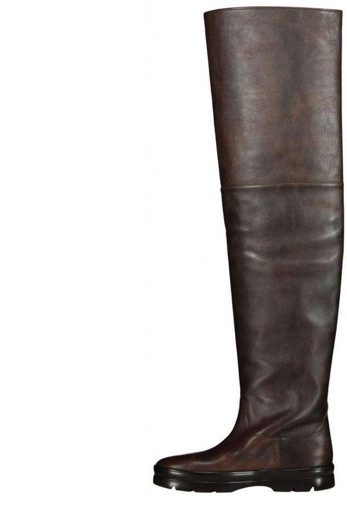 The Row The Row Billie Pull-On Thigh-High Boots - Boots The Row The Row Billie Pull-On Thigh-High Boots - Boots