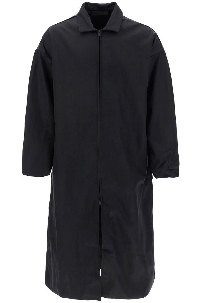 Essentials Fear Of God Essentials Logo-Lettering Trench Coat - Coats ...