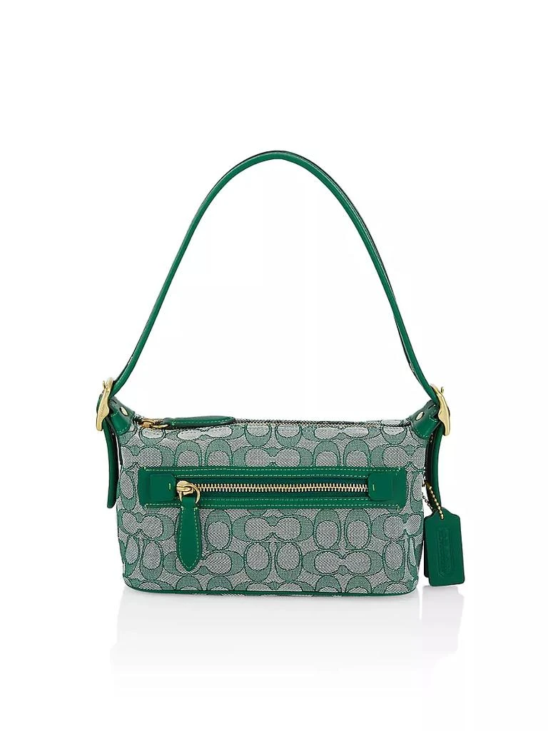 COACH Demi Signature Jacquard Shoulder Bag - Bags - BeyondStyle