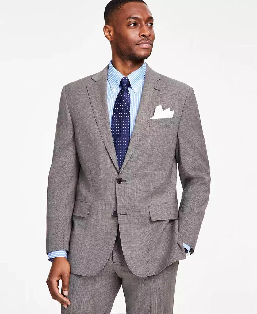 Brooks Brothers Men's Classic-Fit Stretch Wool Blend Suit Jacket ...