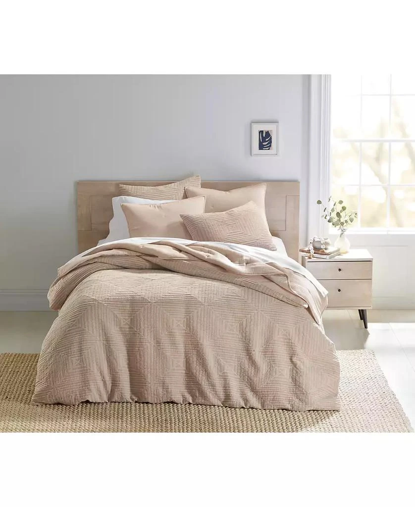 Oake Concentric Square Matelassé 2-Pc. Comforter Set, Twin, Exclusively ...