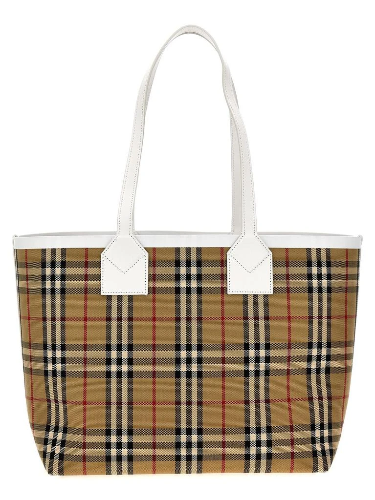 Shop Burberry Vintage Check Pattern Medium Shoulder Bag on Sale at ...