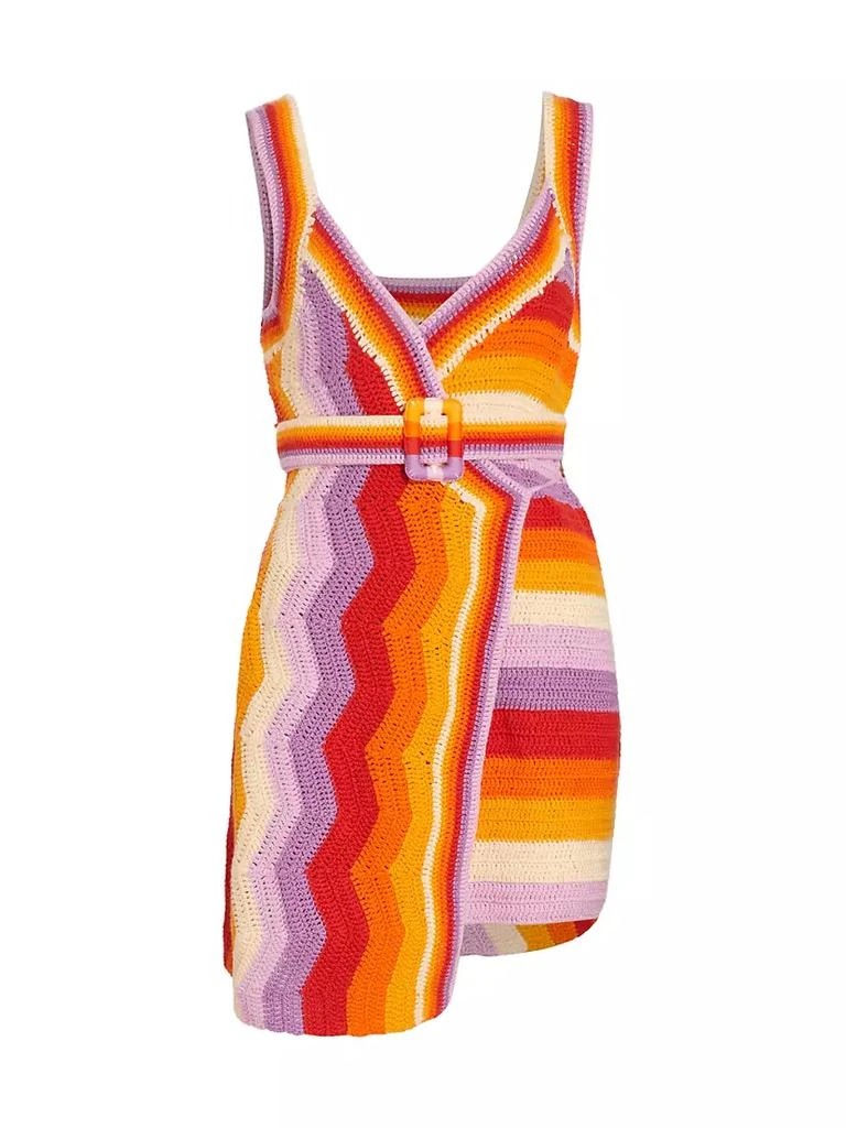 Farm Rio Striped Crochet Dress - Dresses & Skirts - Free Shipping ...