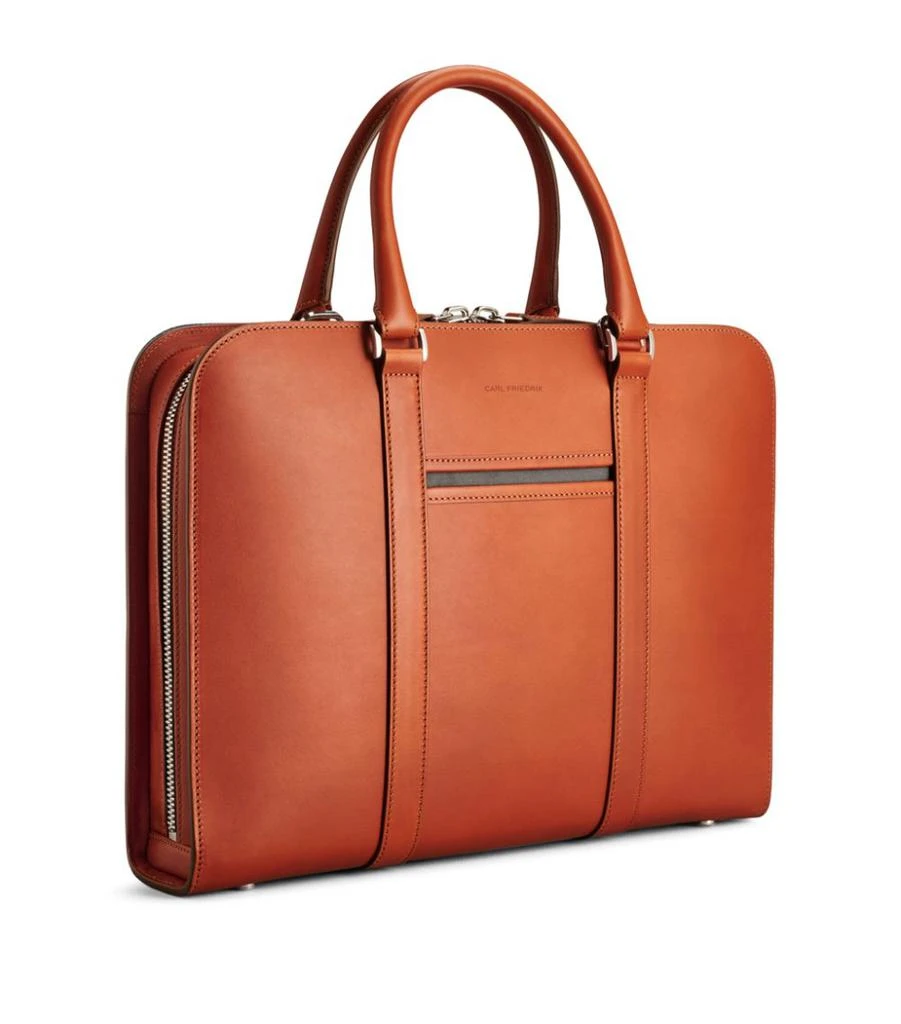 Carl Friedrik Leather Palissy Briefcase - Briefcases - BeyondStyle