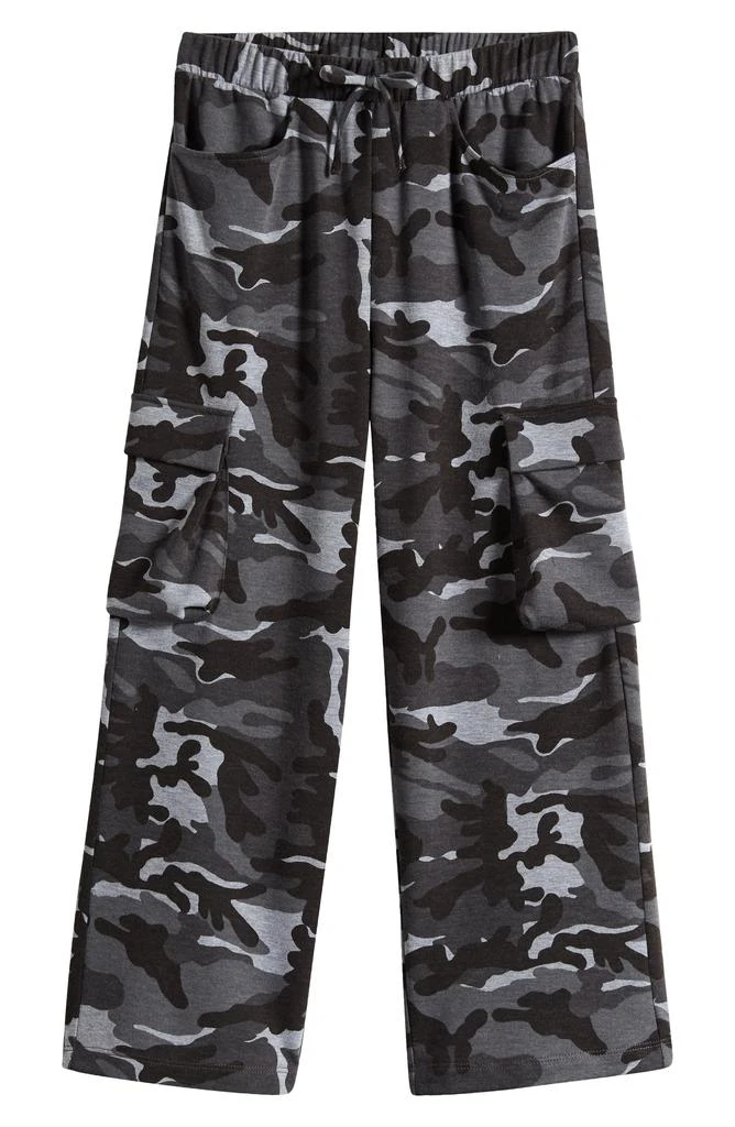 Good Luck Girl Kids' Camo Knit Cargo Pants - Kid's Clothing - BeyondStyle