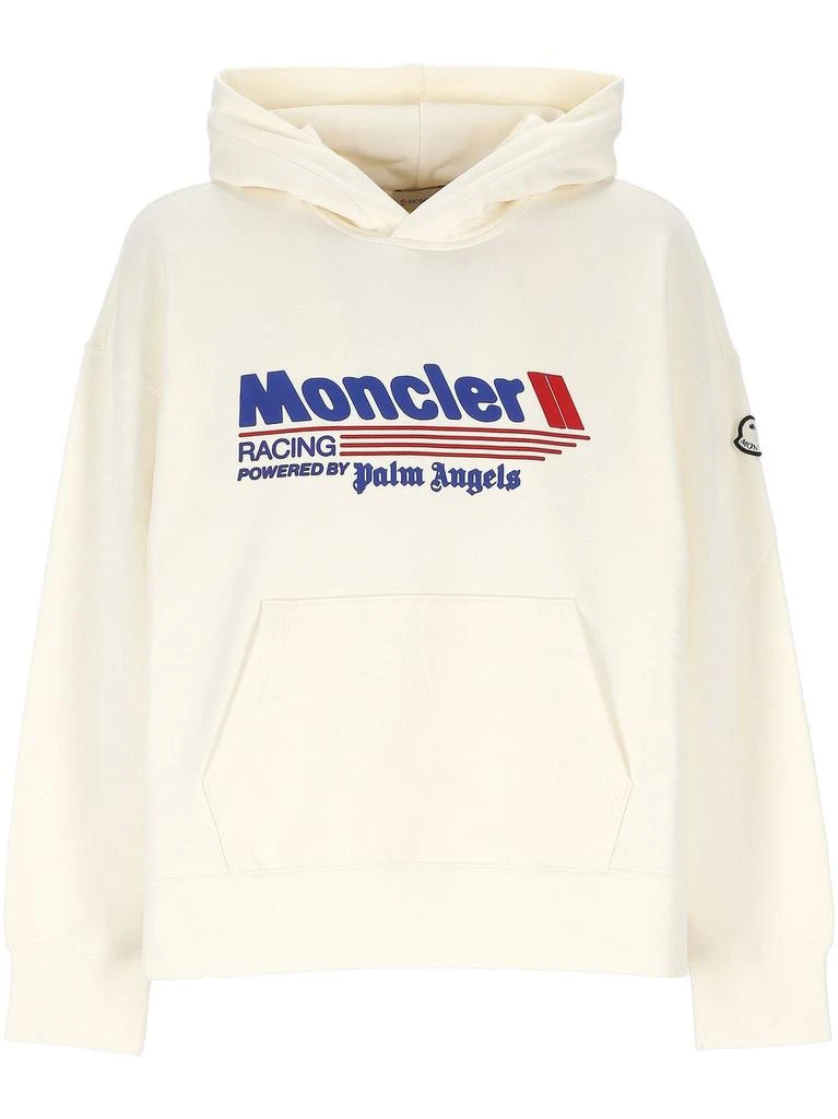 Moncler Moncler X Palm Angels Racing Logo Hoodie - Shirts - Free ...
