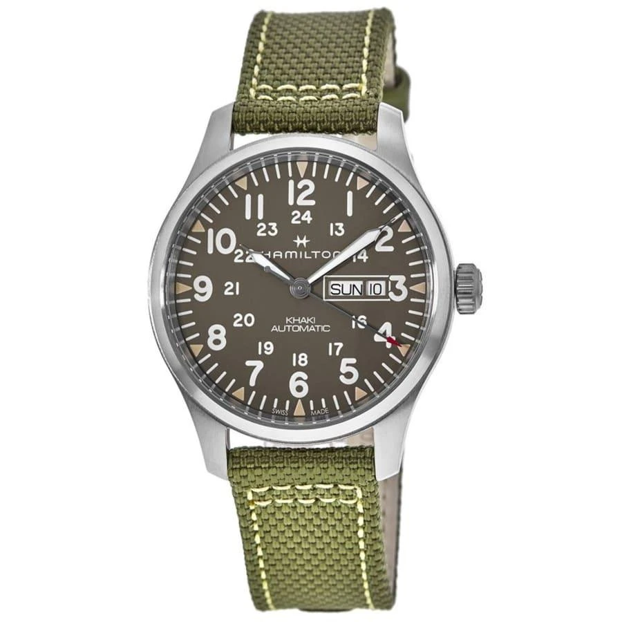 Hamilton Khaki Field Day Date Auto Men's Watch H70535081 - Men's ...
