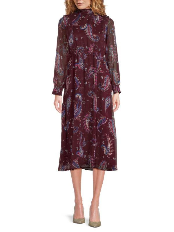 Shop Paisley Midi Dress on Sale at BeyondStyle – Get 81% Off Paisley ...