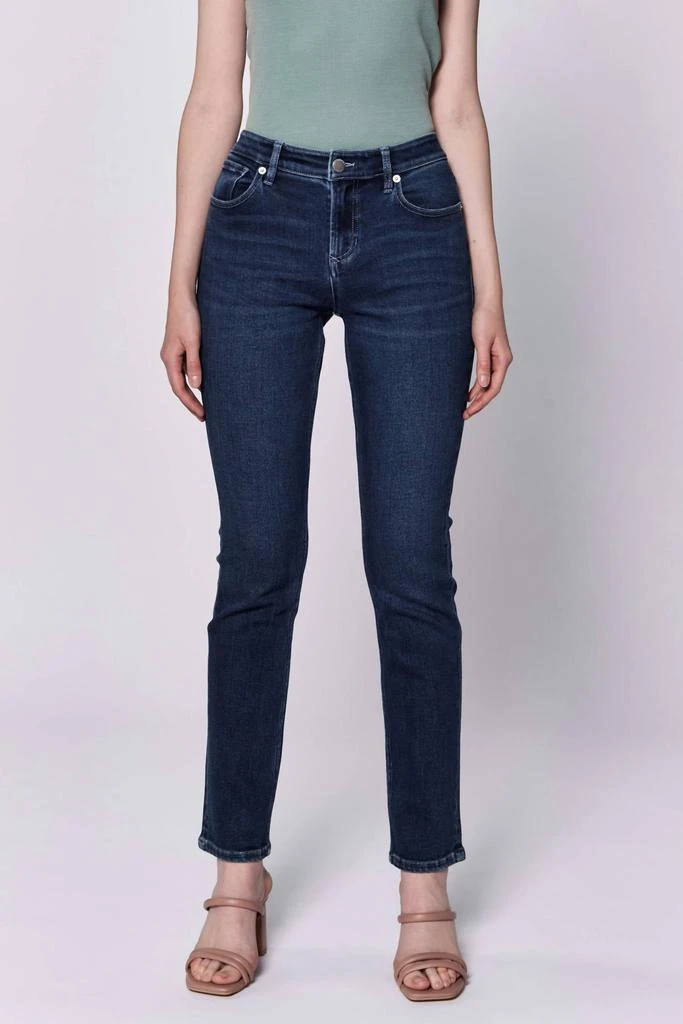 DEAR JOHN DENIM Blaire Slim Straight Jeans In Riviera - Leggings - Free Shipping - BeyondStyle