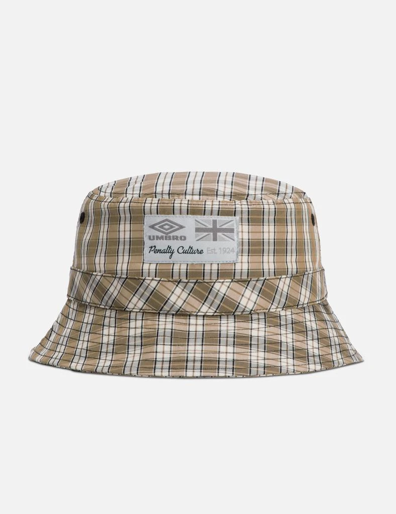 Umbro Slam Jam X umbro Plaid Logo Bucket Hat - Hats - BeyondStyle