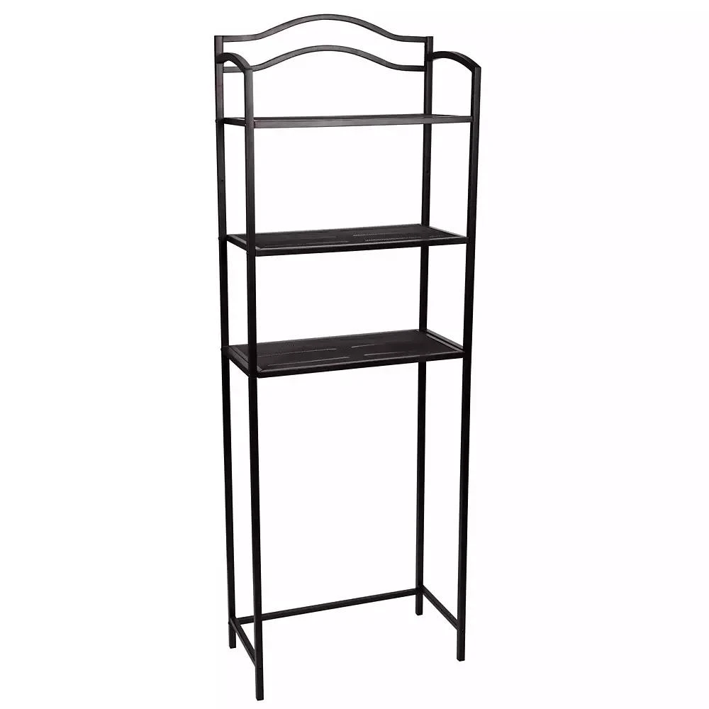 Household Essentials Free-Standing 3-Tier Shelving Unit - Luggage ...