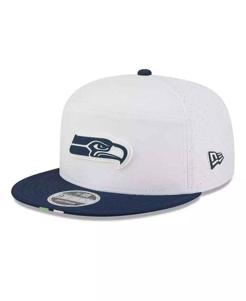 New Era Men's White/College Navy Seattle Seahawks 2025 NFL Training ...
