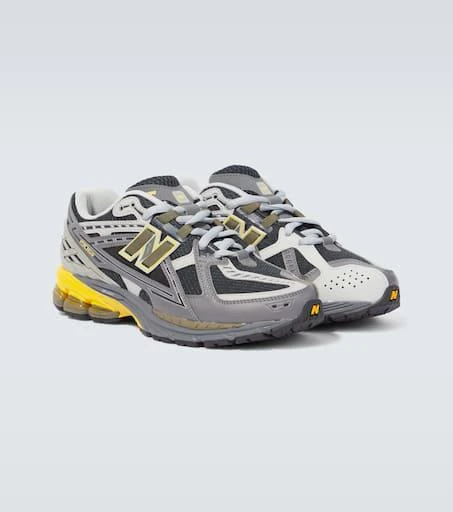New Balance 1906 Utility leather-trimmed mesh sneakers - Sneakers ...