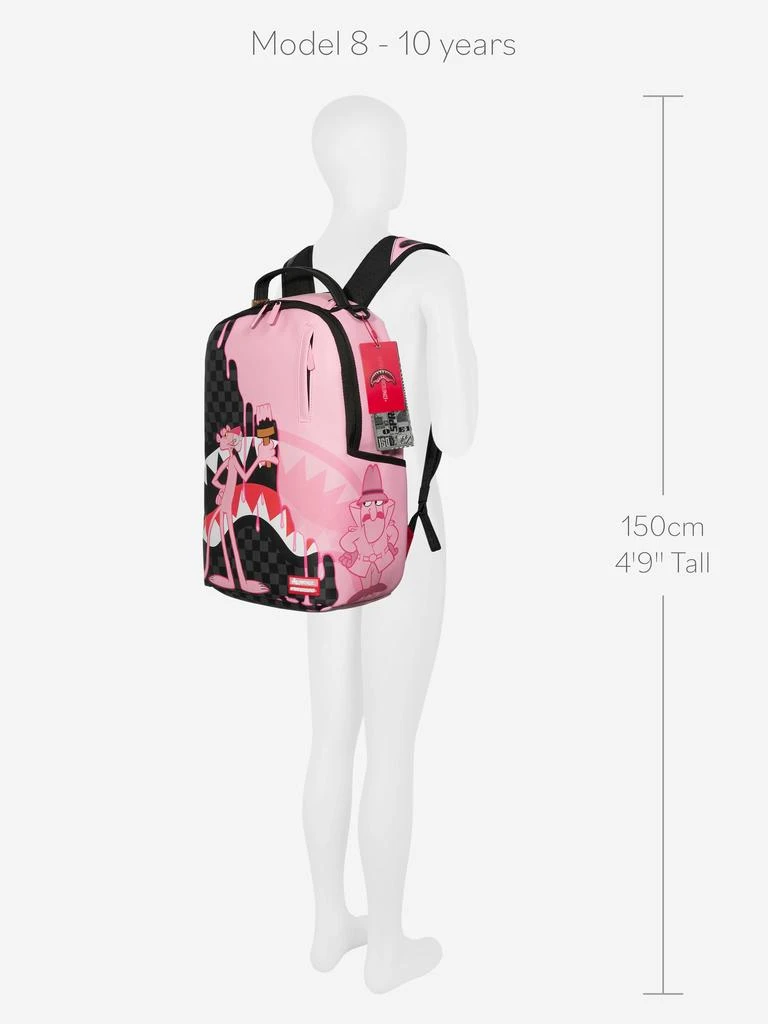 SprayGround Kids Pink Panther Half Painted Backpack in Pink (46cm ...