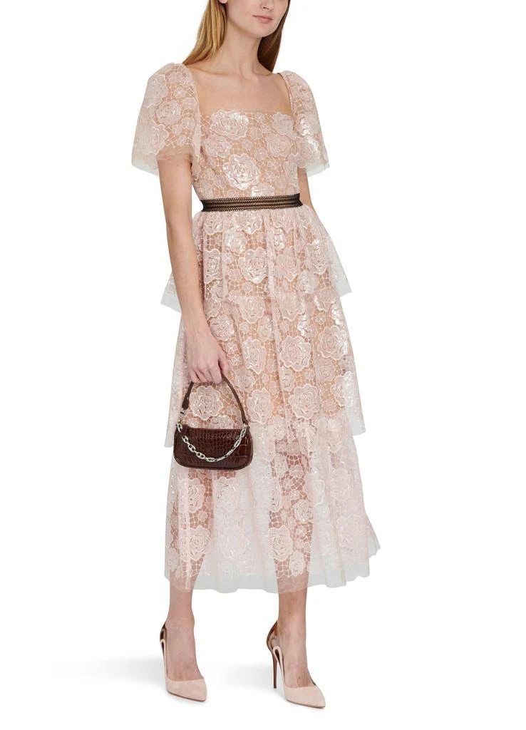 BY FAR Mini Rachel bag in crocodile embossed leather - Handbags ...