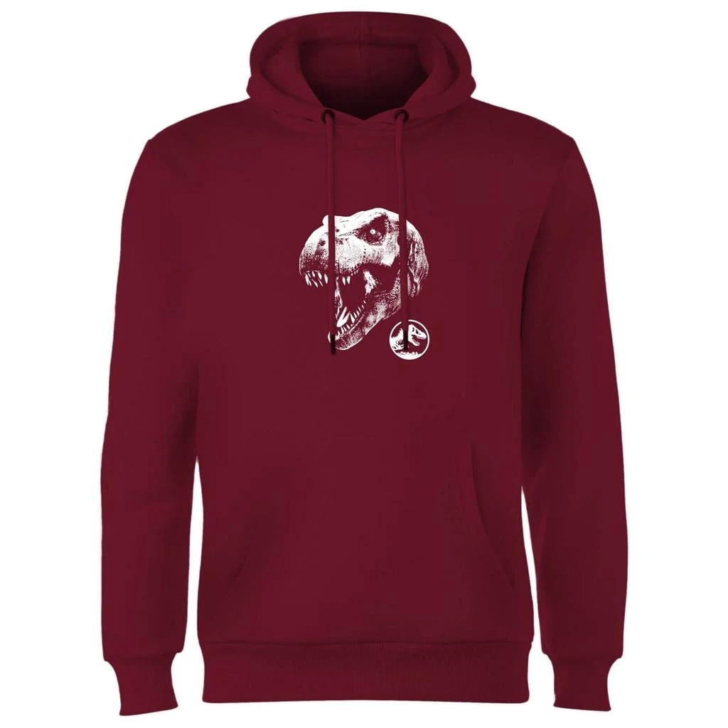 Jurassic Park Jurassic Park T Rex Hoodie - Burgundy - Hoodies - BeyondStyle