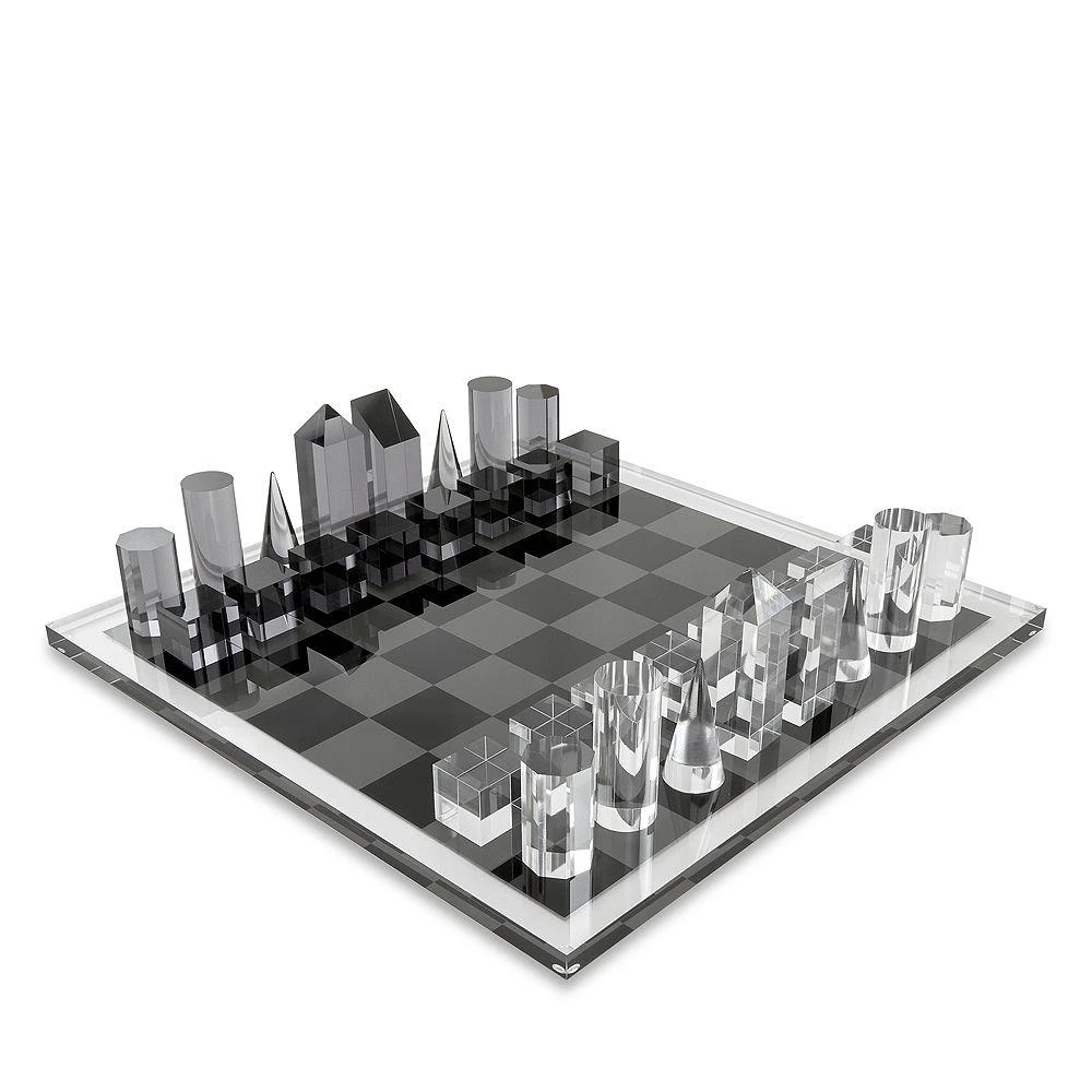 Tizo Designs Lucite Chess Set - Free Shipping - BeyondStyle