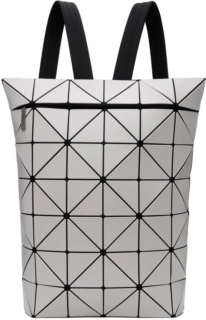 Issey Miyake Gray Blocky Backpack - Backpacks - BeyondStyle