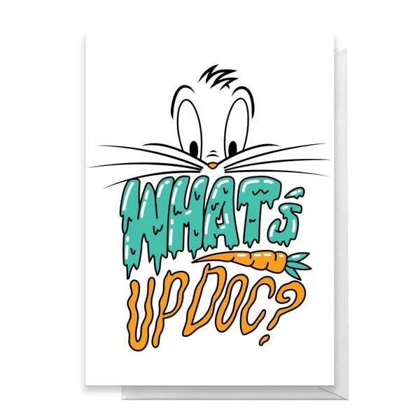 Shop Looney Tunes What's Up Doc? Greetings Card on Sale at BeyondStyle ...