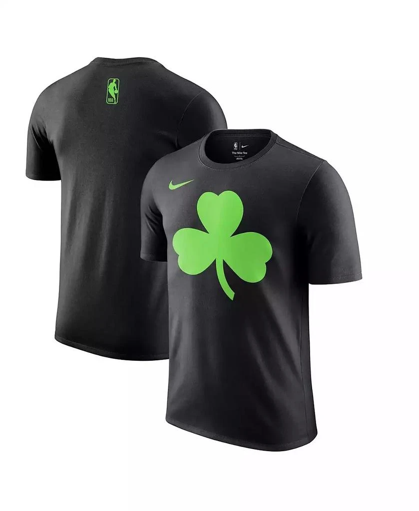 Nike Men's Black Boston Celtics 2024/25 City Edition Essential Logo T ...