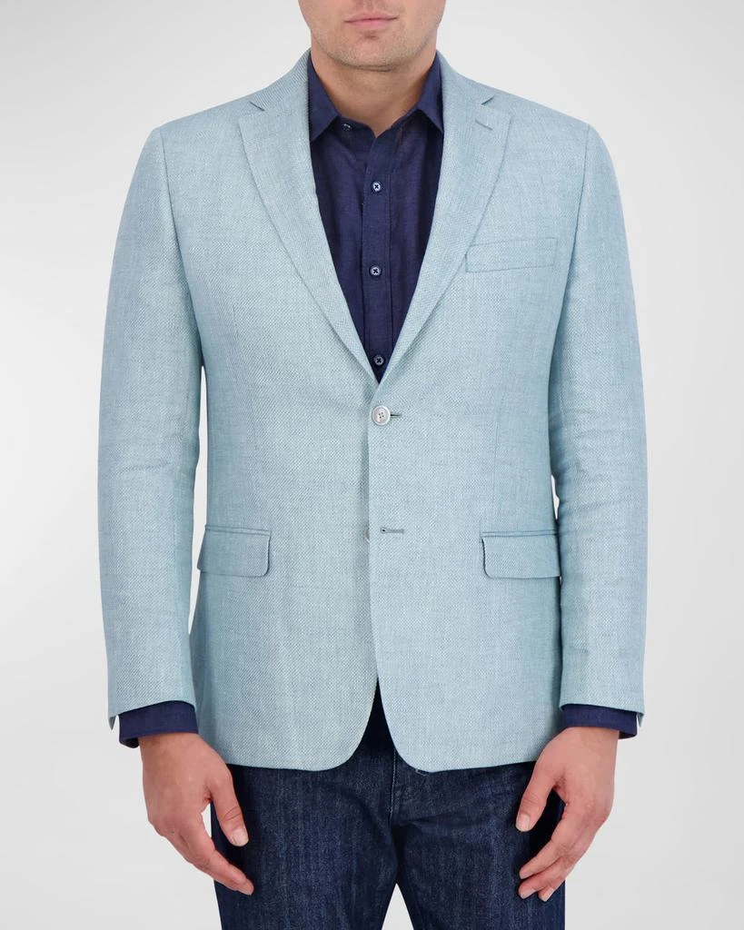 Robert Graham Men's Phoenix Woven Linen Sport Coat - Jackets - Free ...