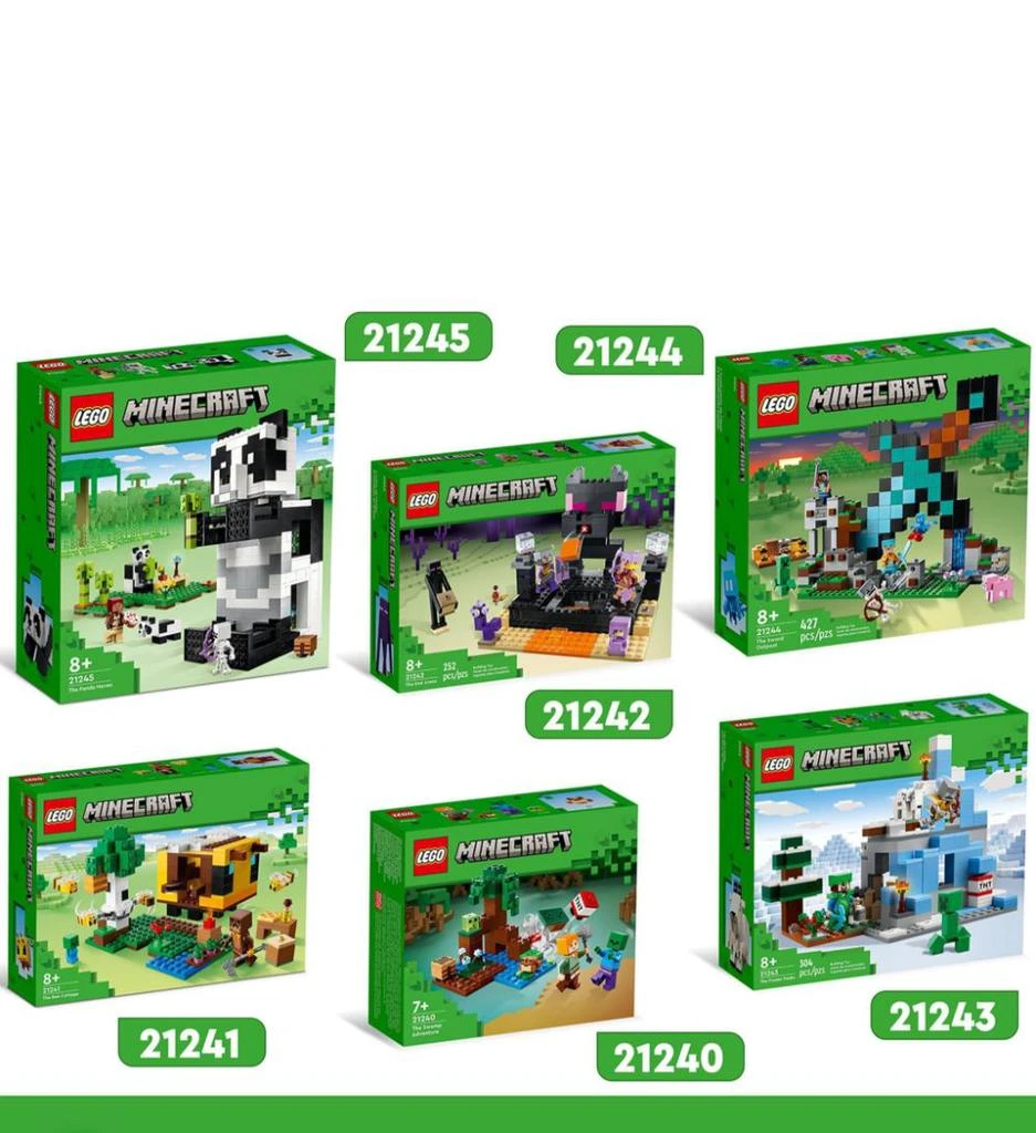 LEGO Minecraft The Panda Haven House 21245 - BeyondStyle