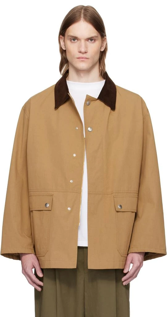 The Row Tan Frank Jacket - Jackets - BeyondStyle