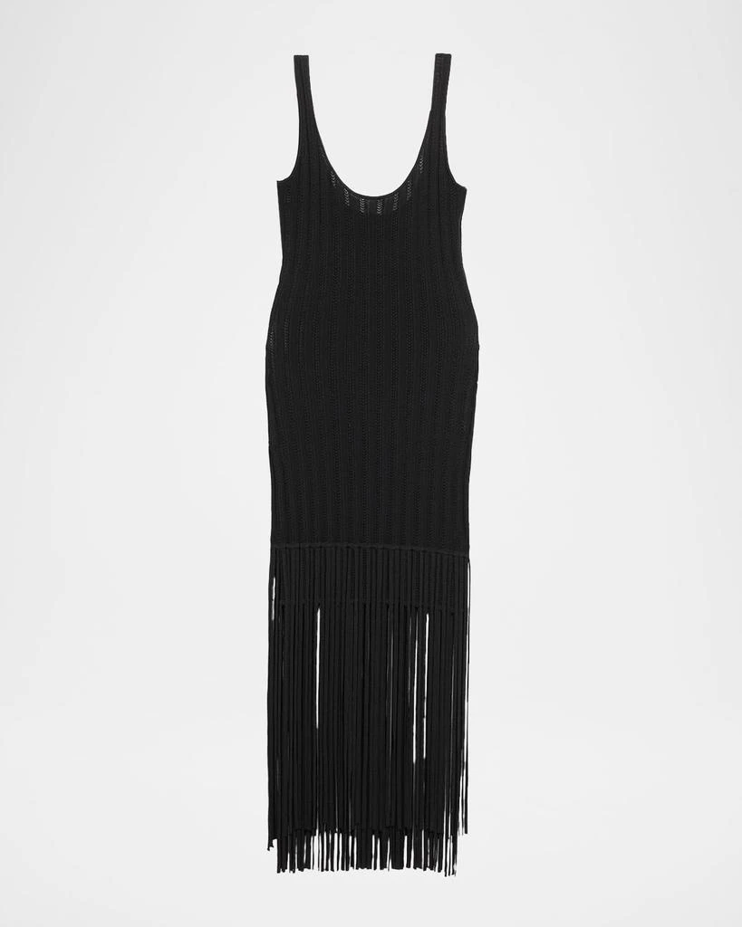 Lorelei Fringe-Trim Pointelle Midi Dress – On Sale Now with Up to 25% ...