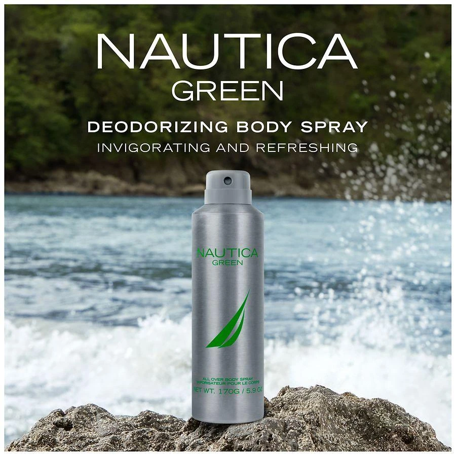 Nautica Green Body Spray - Body Care - Save Extra 15% OFF On $35 ...