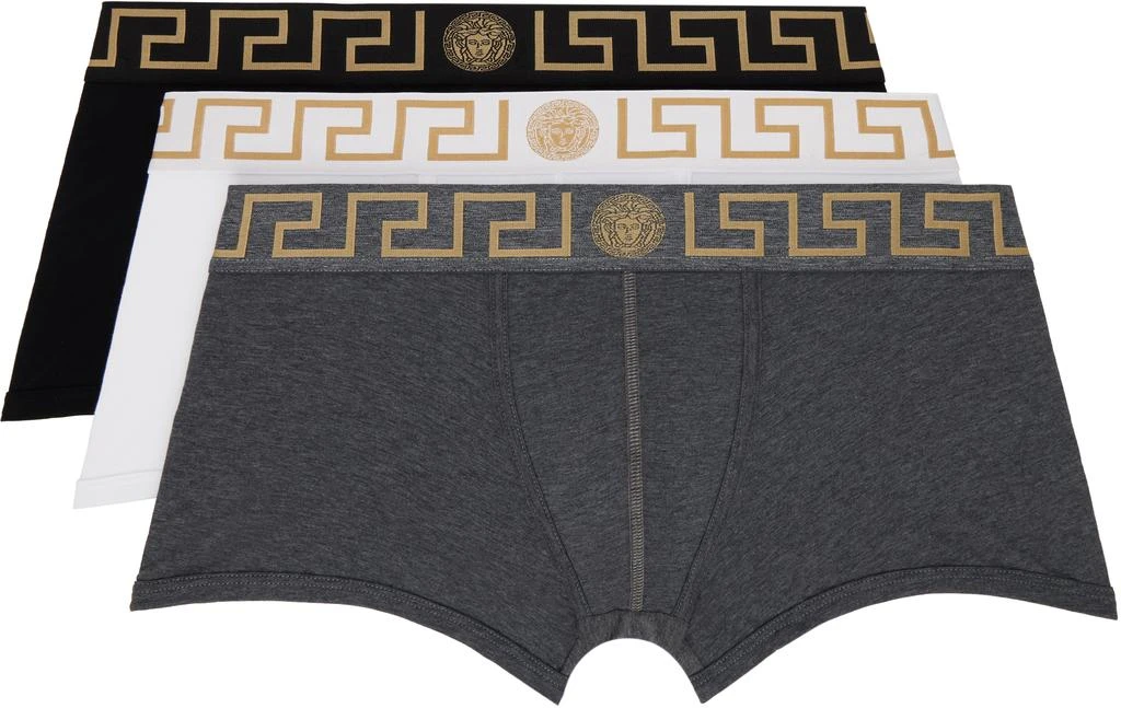 Three-Pack Multicolor Greca Border Boxer Briefs – On Sale Now with Up ...
