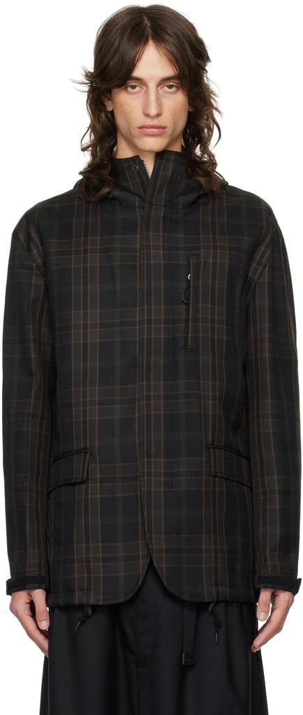 Comme des Garcons Green Check Jacket - Jackets - Free Shipping ...