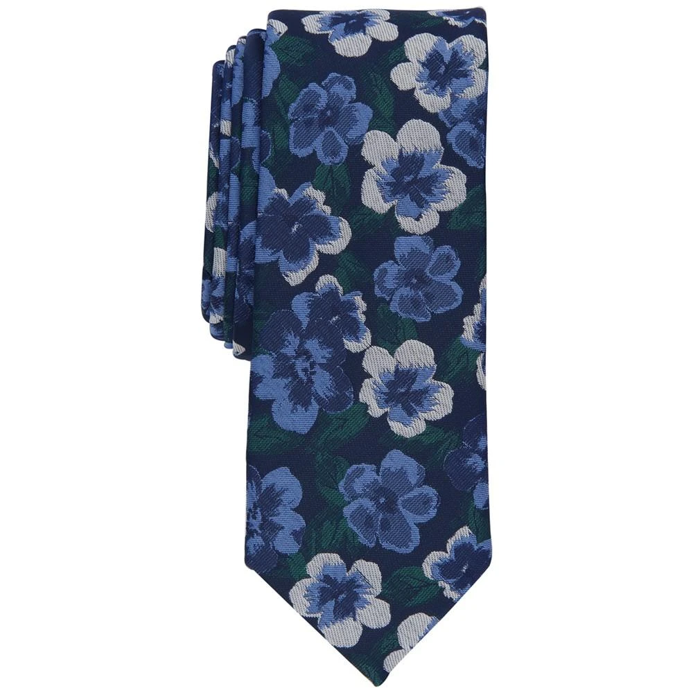 Bar III Men's Hill Floral-Print Tie, Created for Macy's - Ties ...