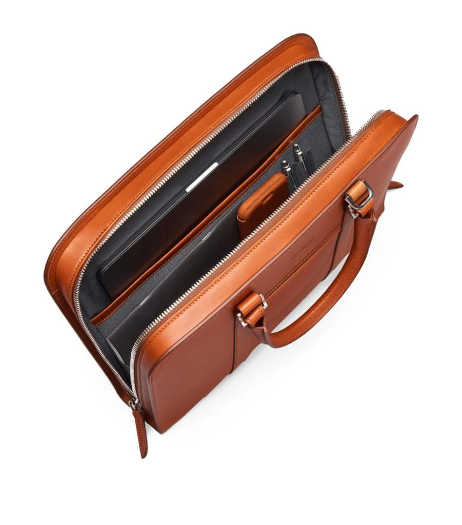 Carl Friedrik Leather Palissy Briefcase - Briefcases - BeyondStyle