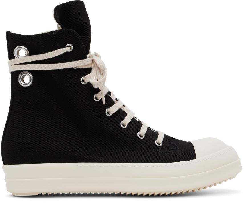 Rick Owens DRKSHDW Black Porterville Sneaks Sneakers IT 42.5 Casual Shoes Free Shipping BeyondStyle