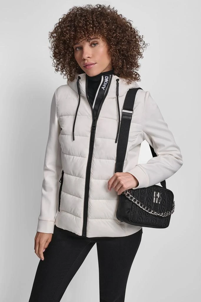 DKNY MIX MEDIA JACKET - Jackets - Free Shipping - BeyondStyle