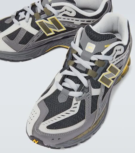 New Balance 1906 Utility leather-trimmed mesh sneakers - Sneakers ...