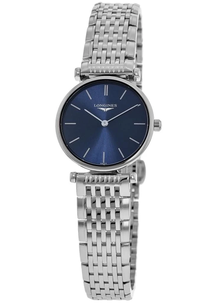Longines La Grande Classique Quartz Blue Dial Steel Women's Watch L4 ...