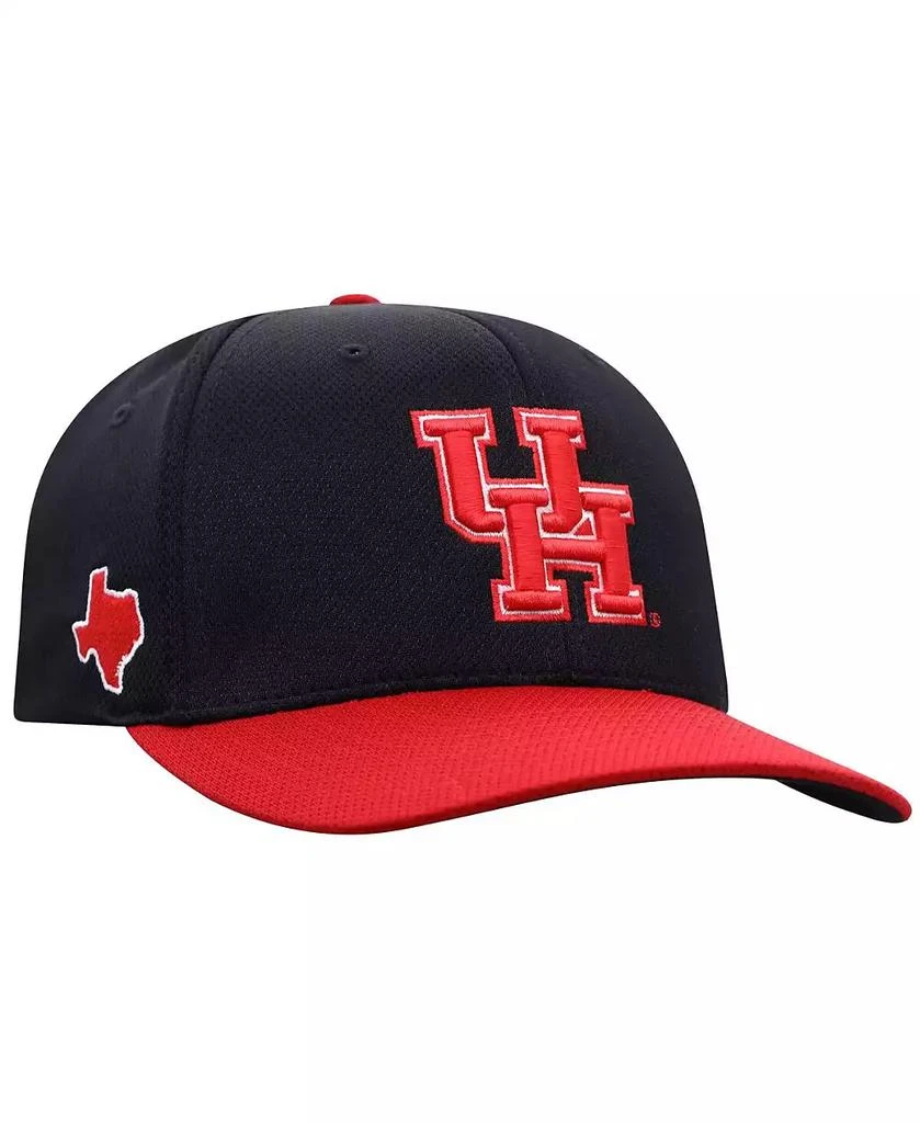 Top of the World Men's Black Houston Cougars Reflex Fitted Hat - Hats ...