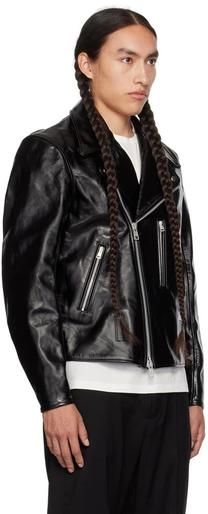 Our Legacy Black Hellraiser Leather Jacket - Jackets - Save Extra 10% ...