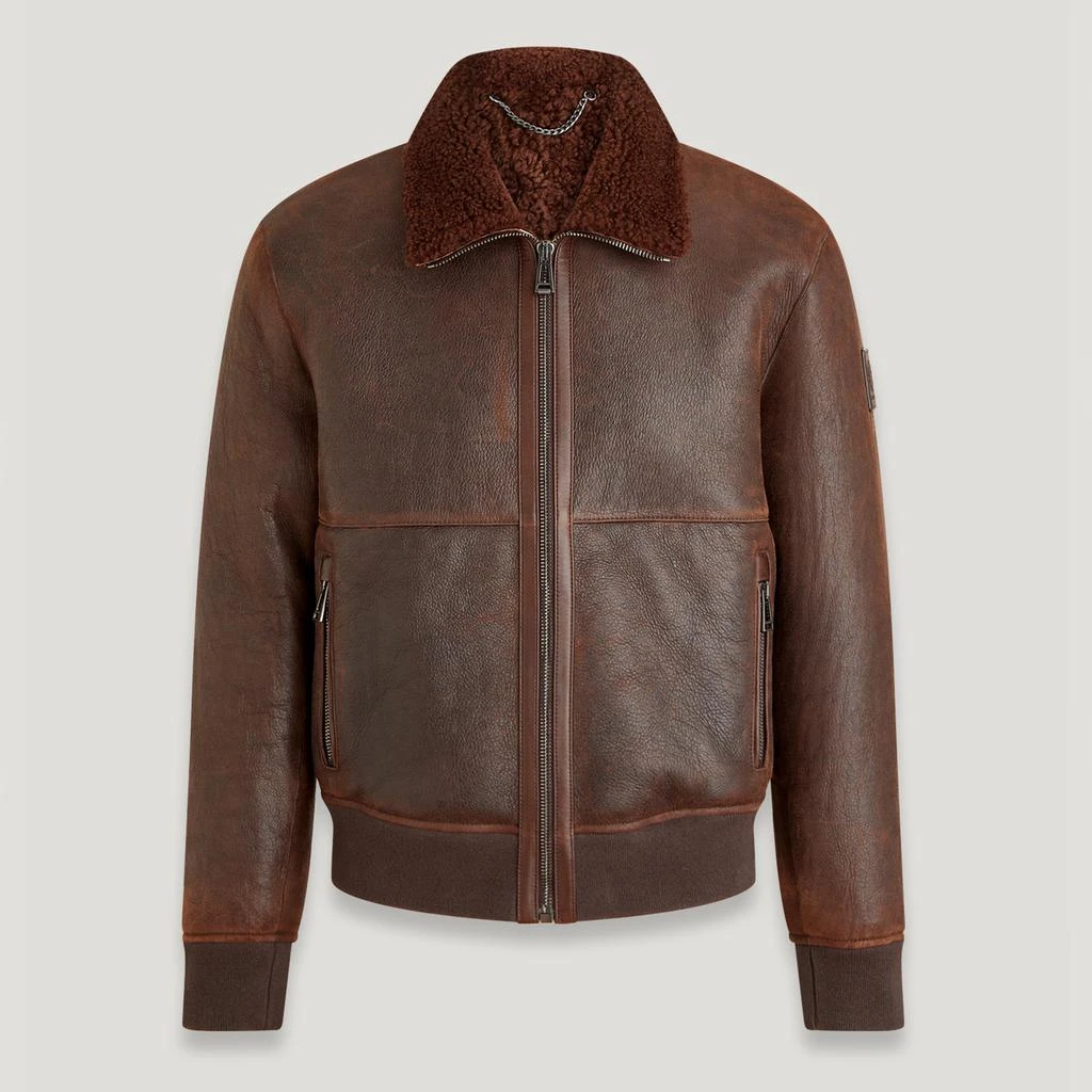 BELSTAFF Trace Shearling Jacket - Free Shipping - BeyondStyle